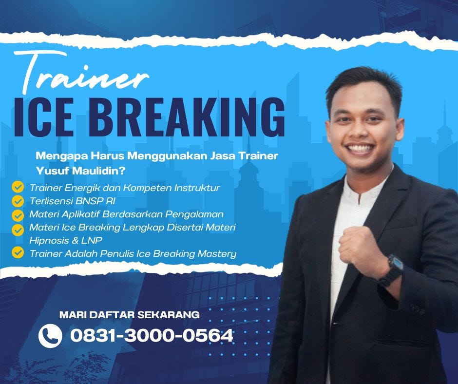 MENGGEMPARKAN, WA 0831–3000–0564, Trainer Ice Breaking Semarang | by Infotrainericebreaking ...