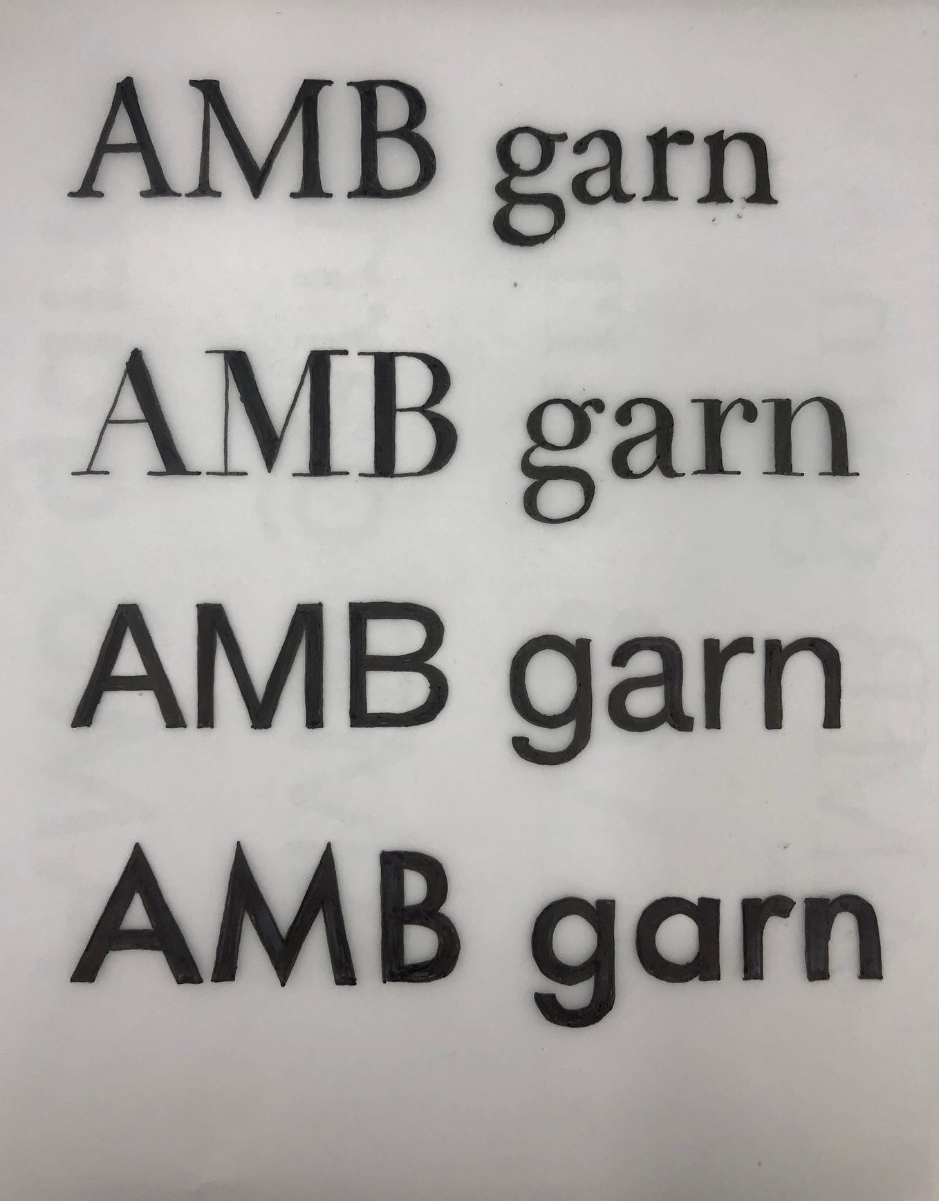 Exercises in Typography. 3 Exercises to do to get in touch with… | by Rong Kang Chew | CDF S19 ...