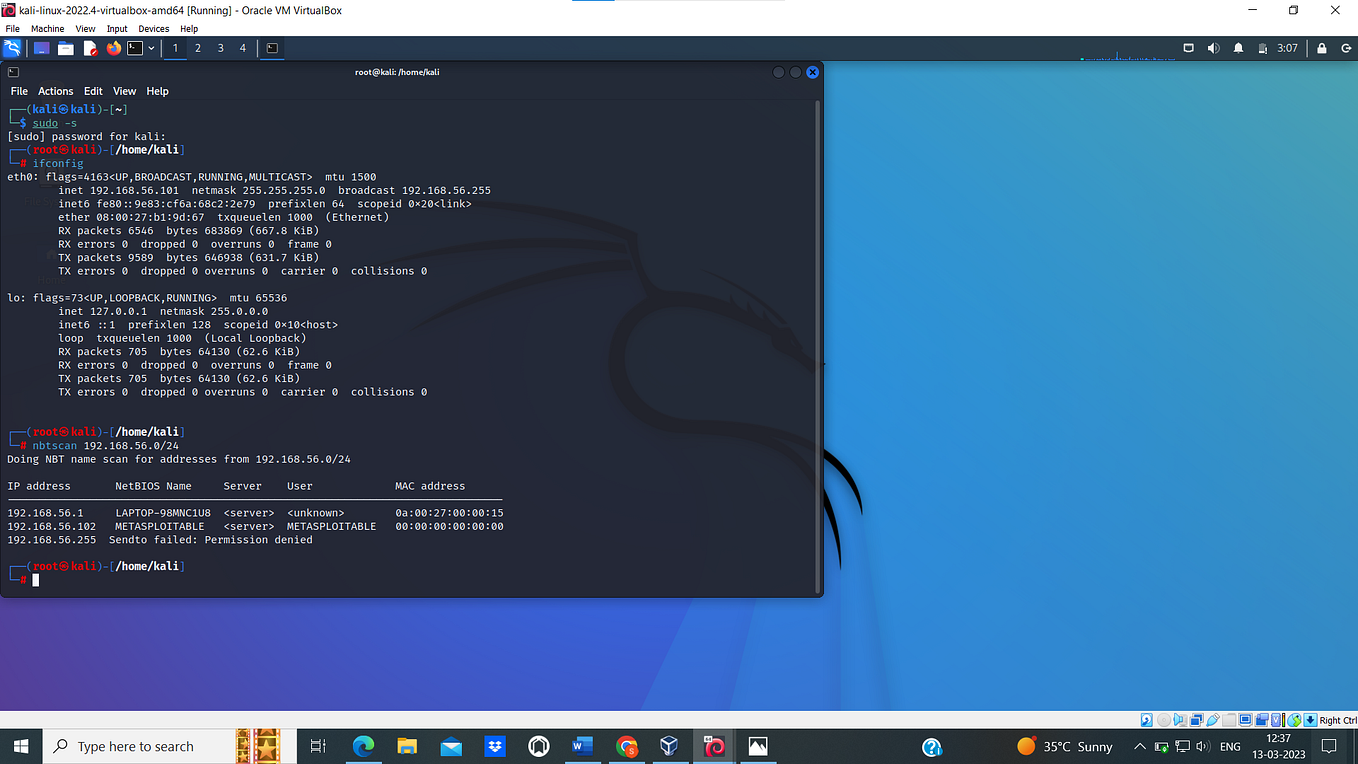 Exploiting Metasploitable using SMTP | by Shubhashree | Medium