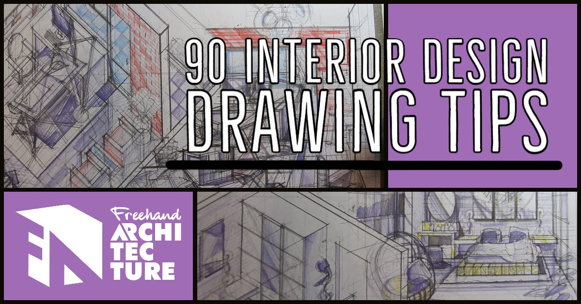 How To Draw Confident Lines — Freehand Architecture | by Michael Neatu ...
