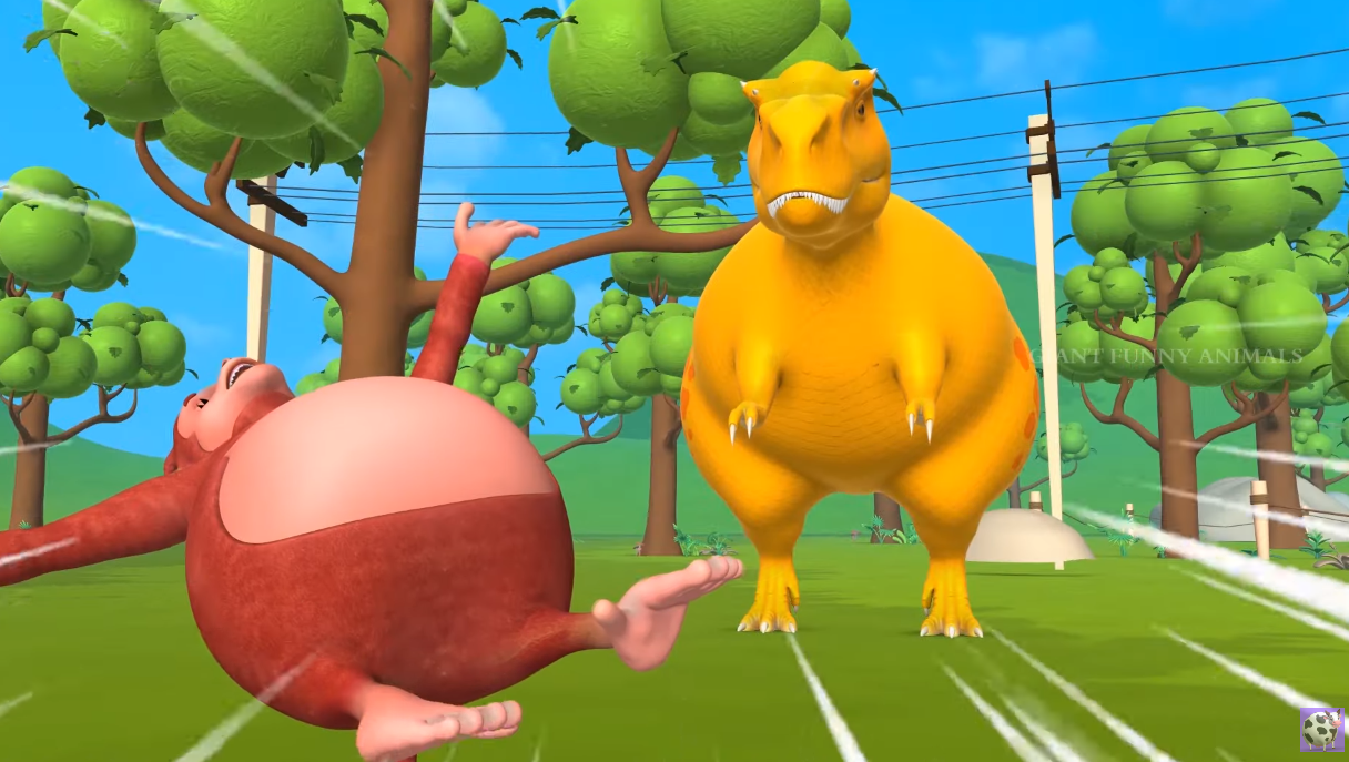 Fat Animals Build Giant Farm Diorama | Fat Hen, Horse, Cow, Duck ...