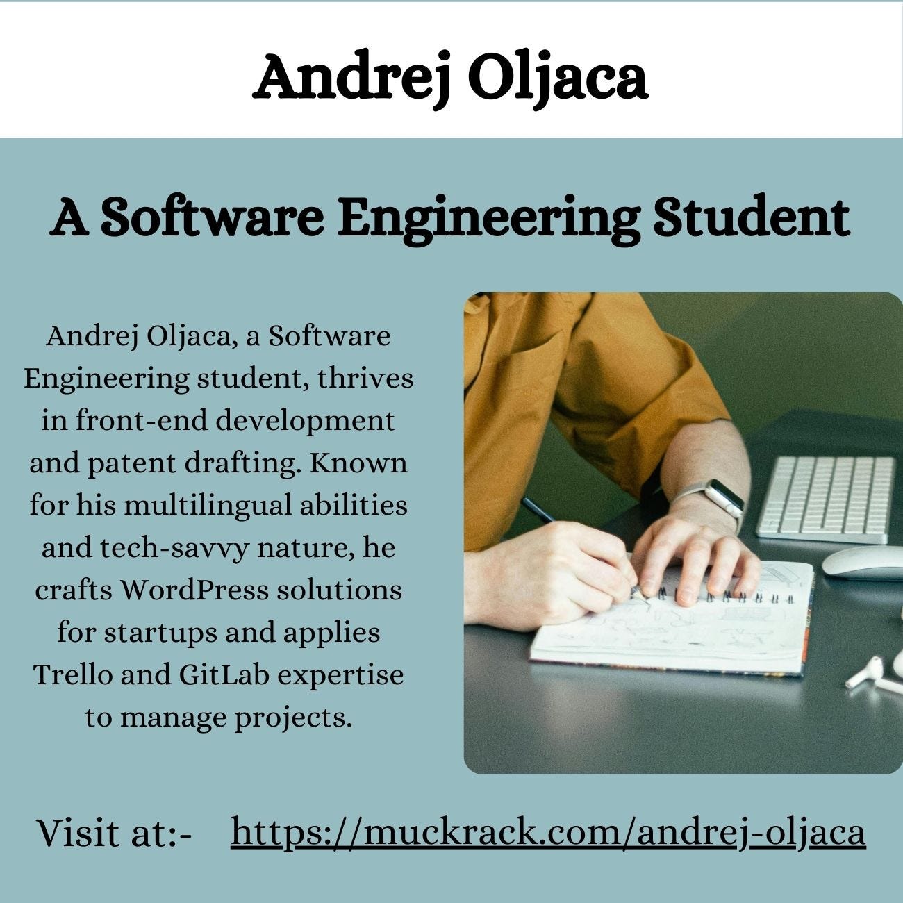 Andrej Oljaca — A Software Engineering Student - Andrej Oljaca - Medium