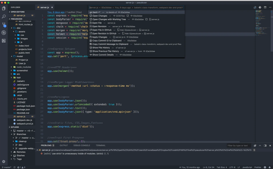25 VsCode Tips and Tricks. 1. Smooth Cursor | by Tushar Upadhyay | Medium