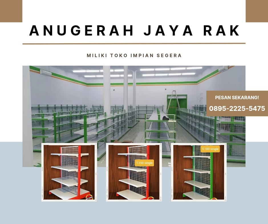 0895–2225–5475 Rak Indomaret Double Sungai Raya | by Sumberanugerahrak ...