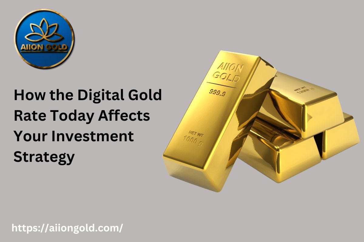 Digital Gold Price Updates: What Investors Need to Know | by Aiiongold ...
