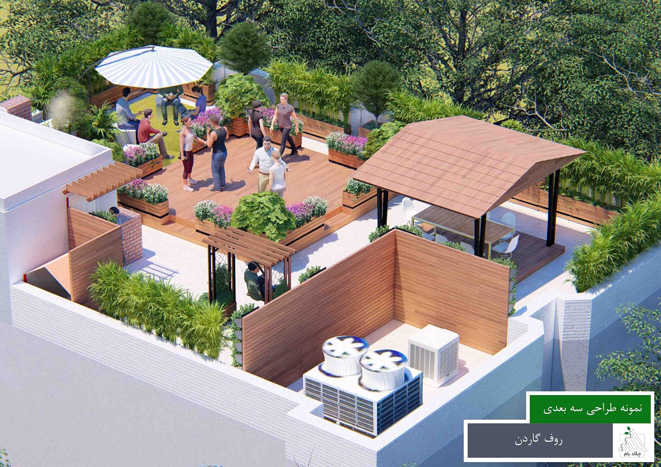 What types of buildings can have a rooftop garden? | by Chekad Bam | Medium