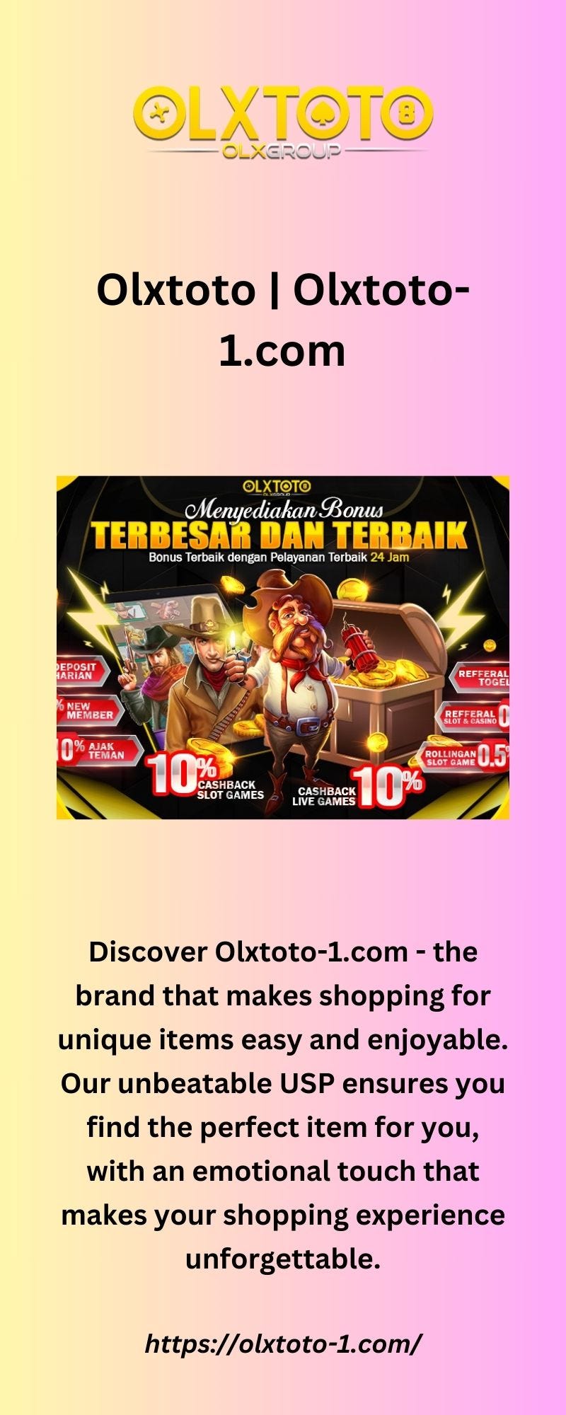 Experience a Secure and Safe Login with Olxtoto-1.com | by Olxtoto | Oct, 2023 | Medium