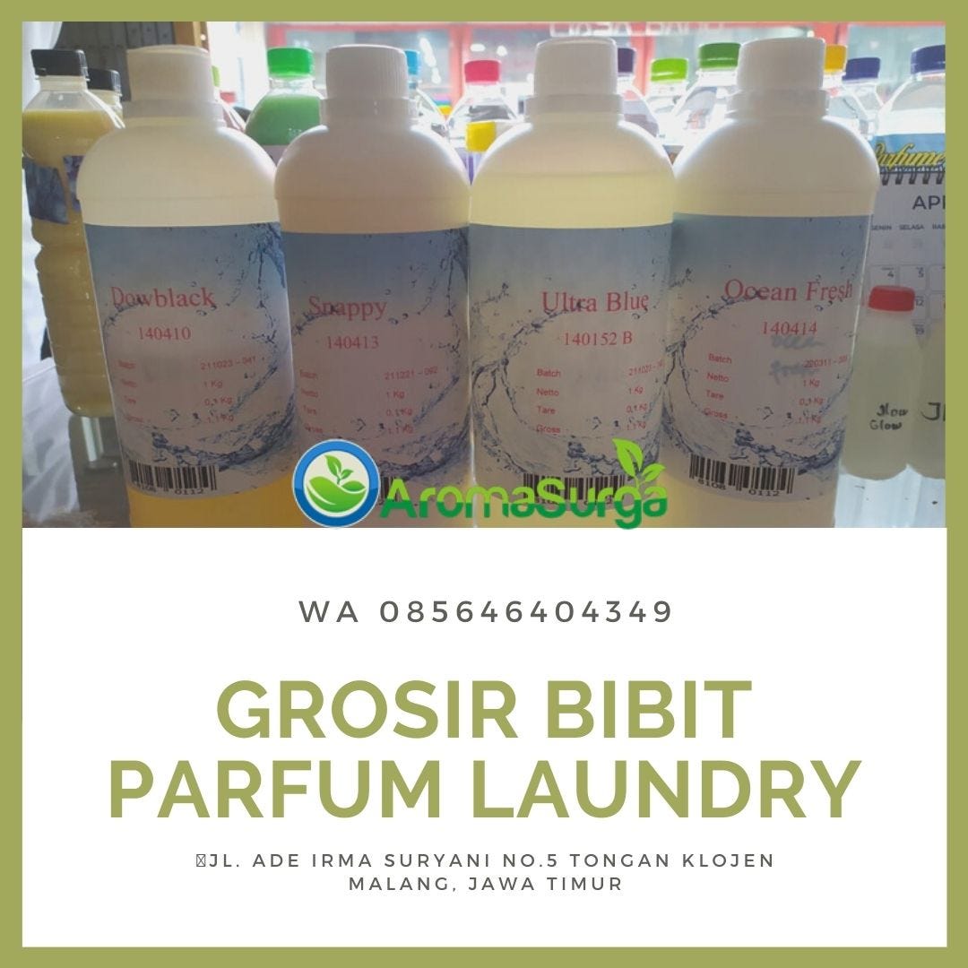 WA 0856–4640–4349 Grosir Bibit Parfum Laundry Wonosobo - Parfummalang ...