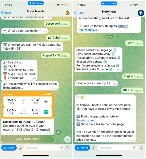 Automate data collection from public channels and groups on Telegram ...