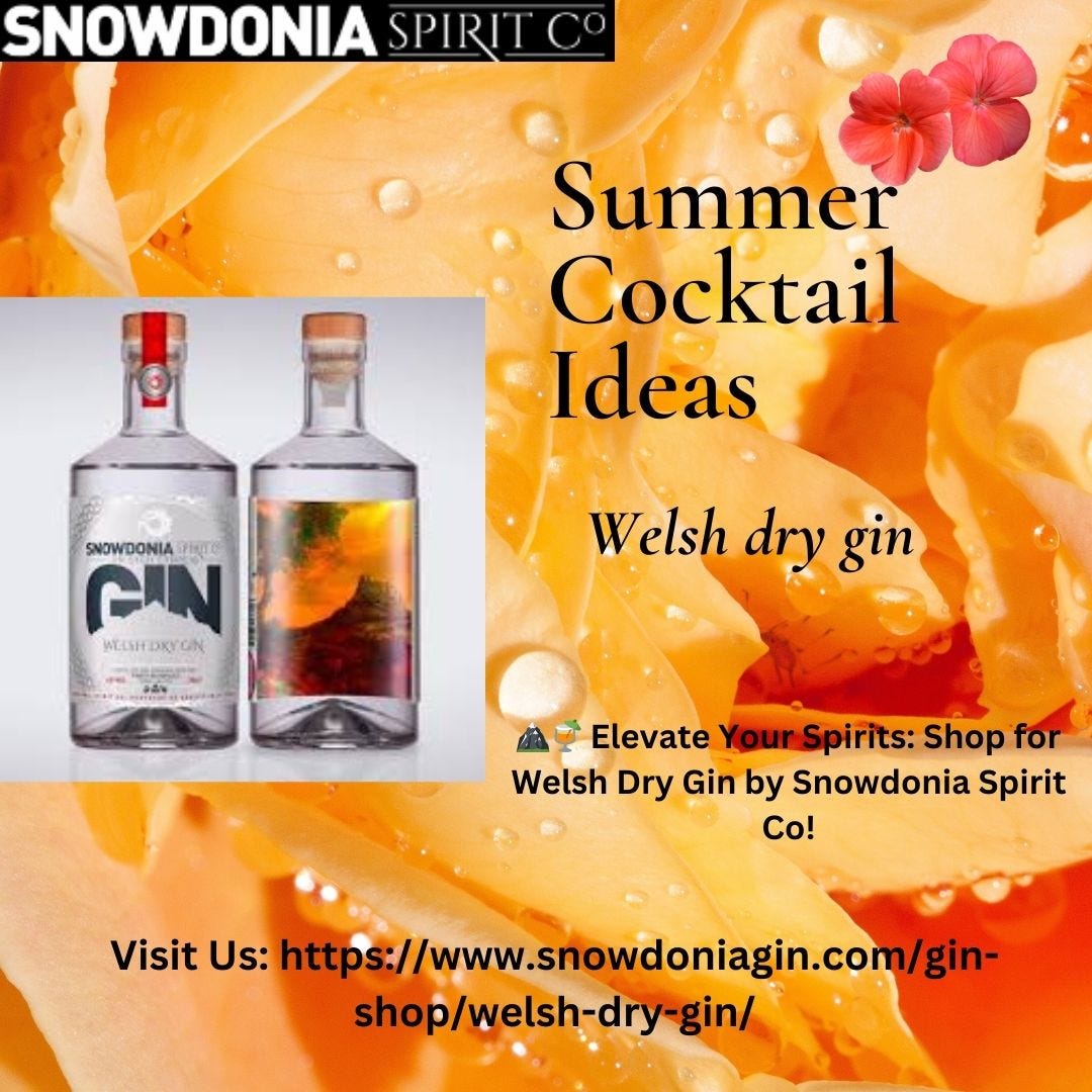 Exploring the Exquisite World of Welsh Dry Gin and London Dry Style Gin ...