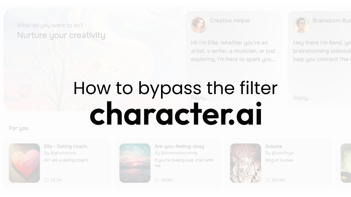 Character AI’s Latest Move: “We Don’t Care About Creators” | by Kae ...