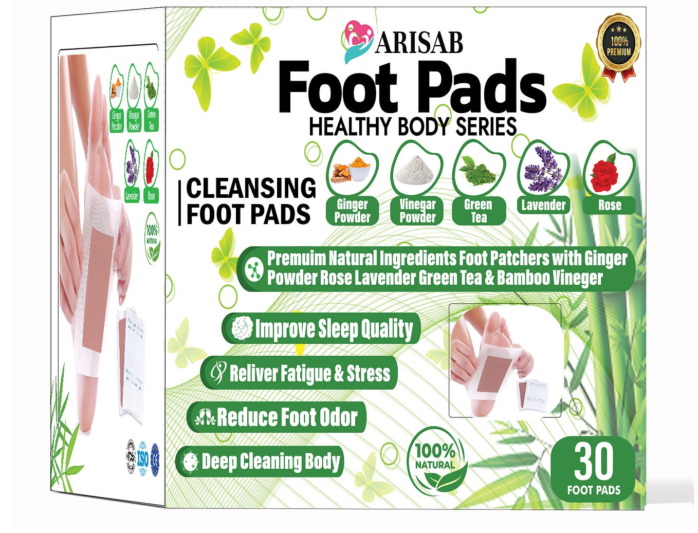 Embark on a Revitalizing Wellness Journey with ARISAB Detox Foot Pads ...
