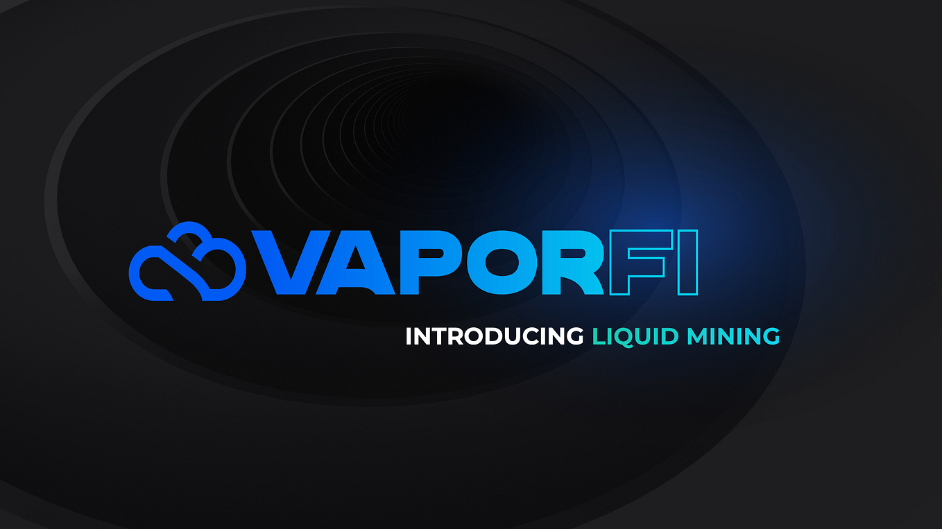 Introducing VAPE. With VaporDEX now in public beta, our… | by VaporFi | Medium
