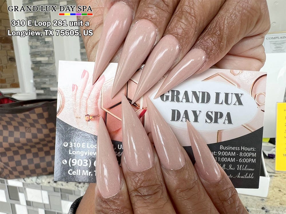 Designed by Grand Lux Nails Spa - Grand Lux Nails Spa - Medium