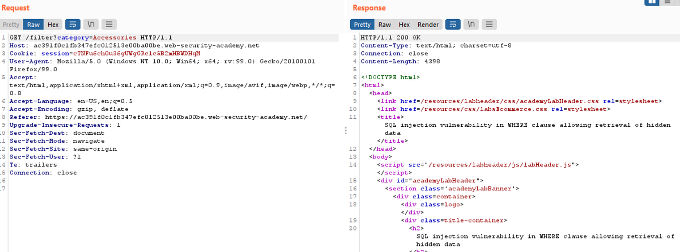PortSwigger Web Security Academy Labs — Authentication, OAuth Authentication, Access control ...