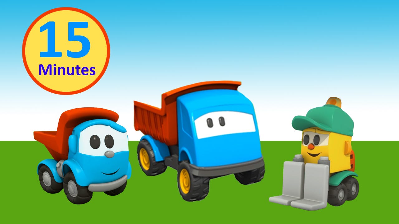 Cartoni Animati per Bambini: Leo il Camion Curioso e il Bulldozer | by ...