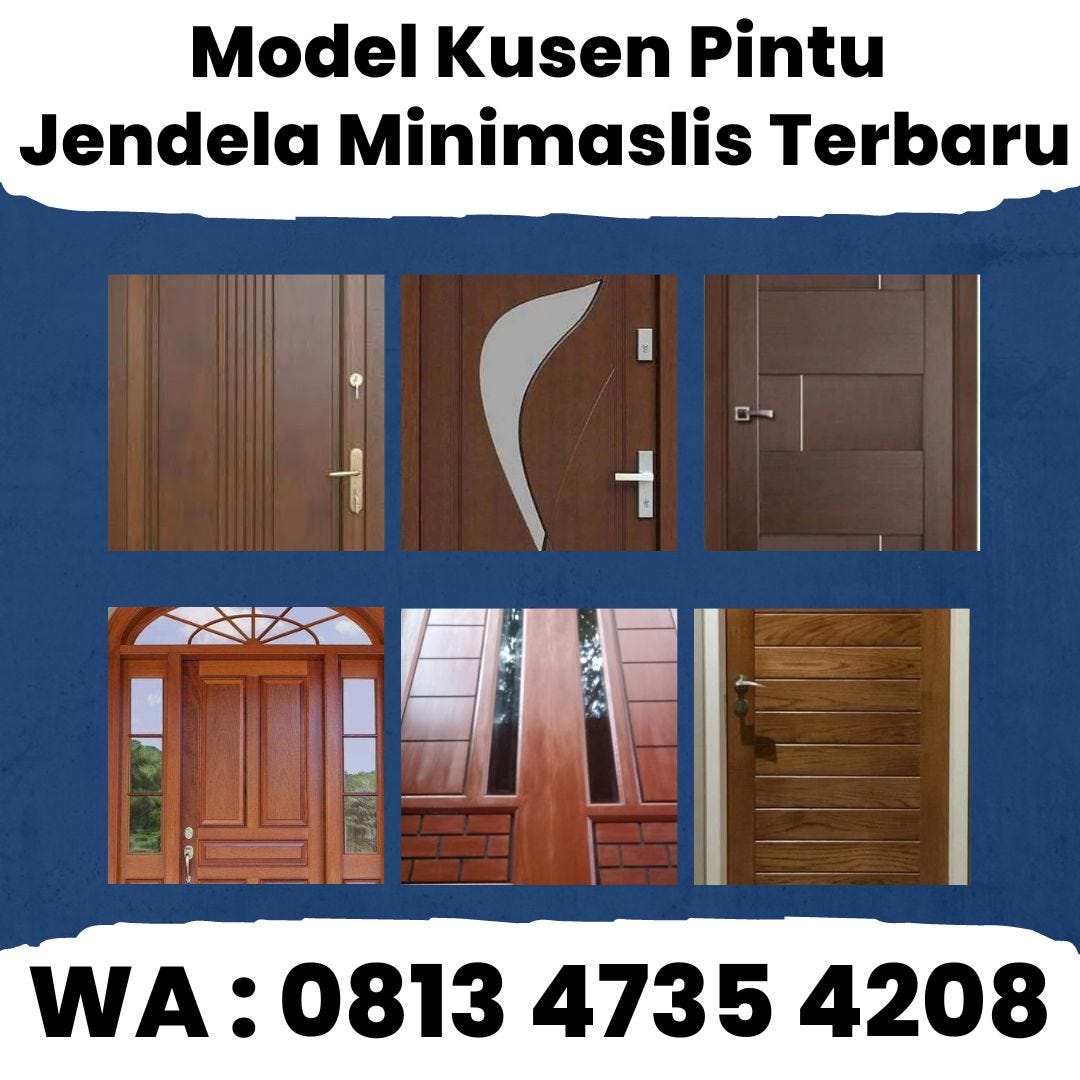 PROMO AKHIR TAHUN, Call 0813 4735 4208, Kusen Kayu Daun Jendela - Pusat ...