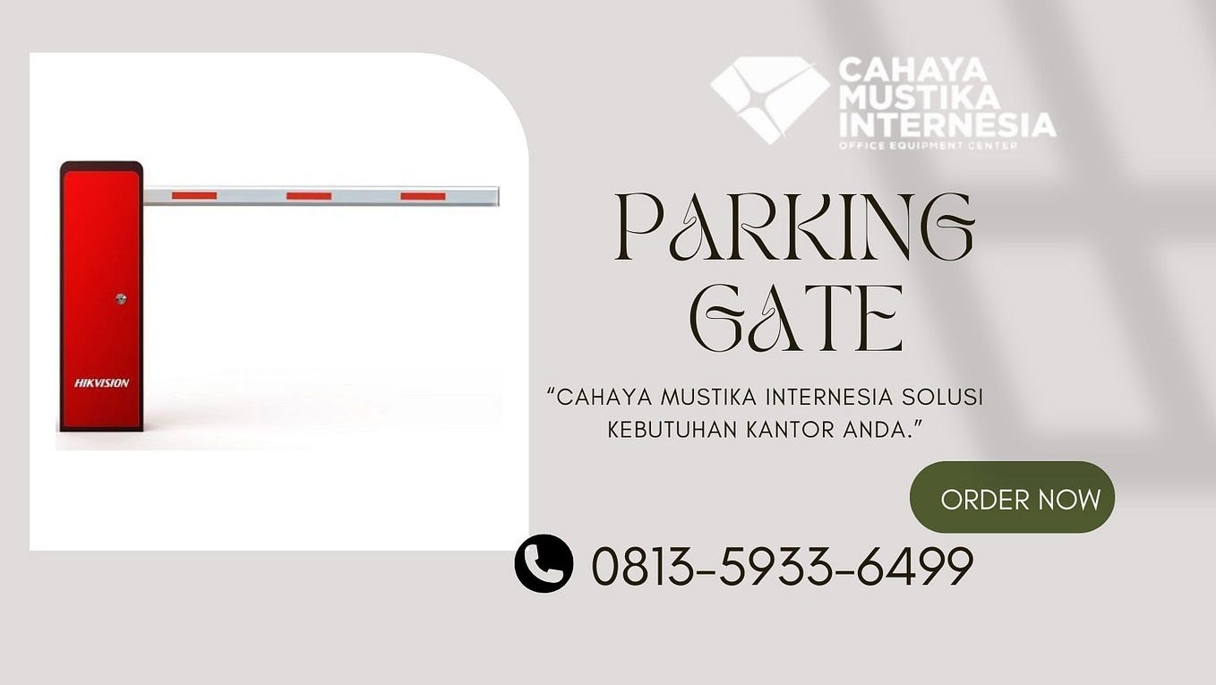 WA 0813–5933–6499, Jual Parking Gate System Nganjuk | by WA 0813-5933 ...