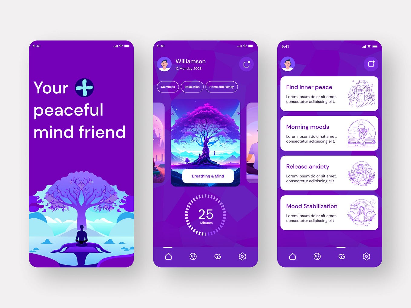 Social App UI Design. As a designer, I am always looking for… | by ...