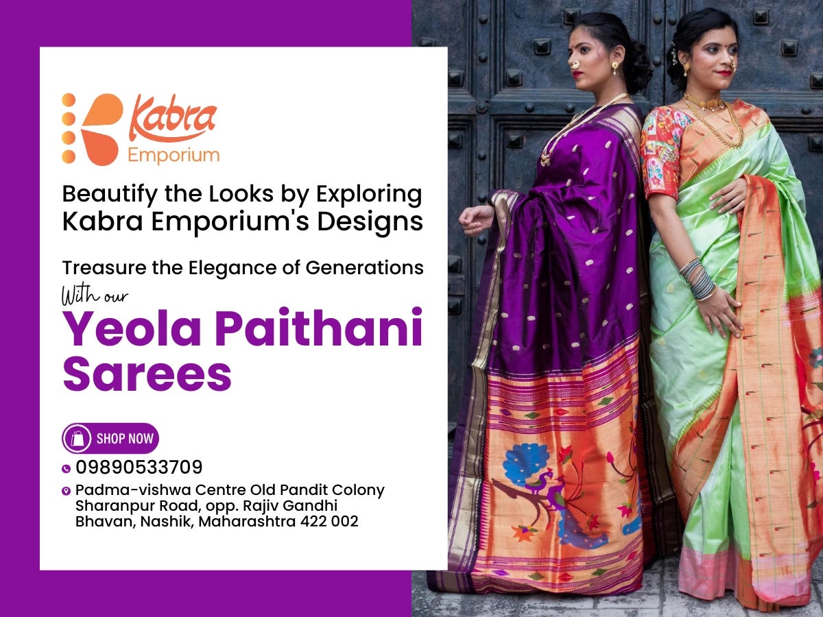 Saree Shops in Nashik — Choose Kabra Emporium | by Kabra Emporium | Medium