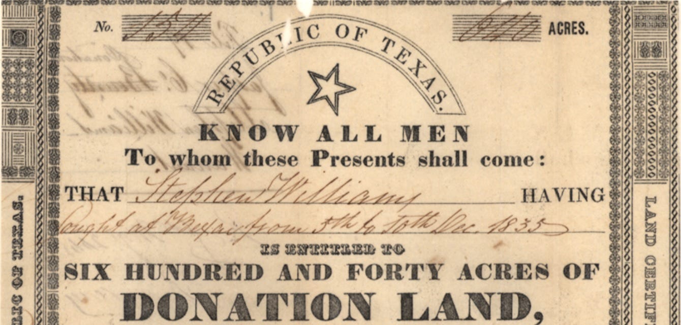 Colonists’ and Emigrants’ Route to Texas | by Texas General Land Office ...