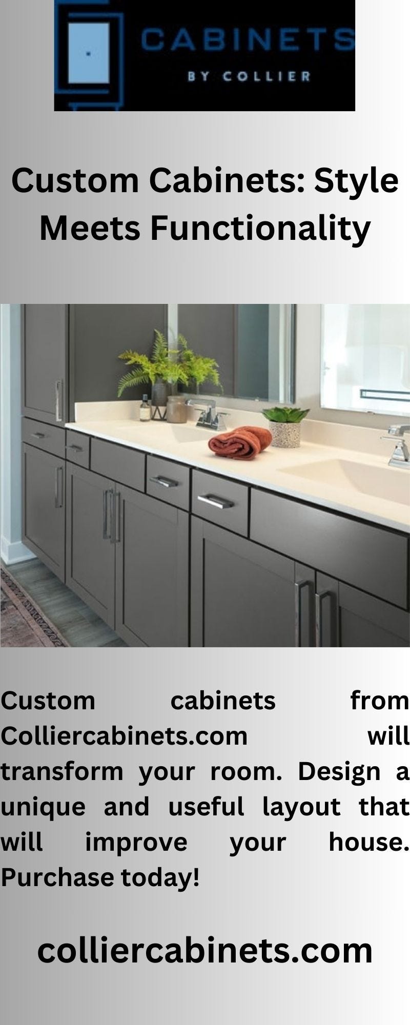 Elevate Your Space with Custom Cabinets from Colliercabinets.com | by ...
