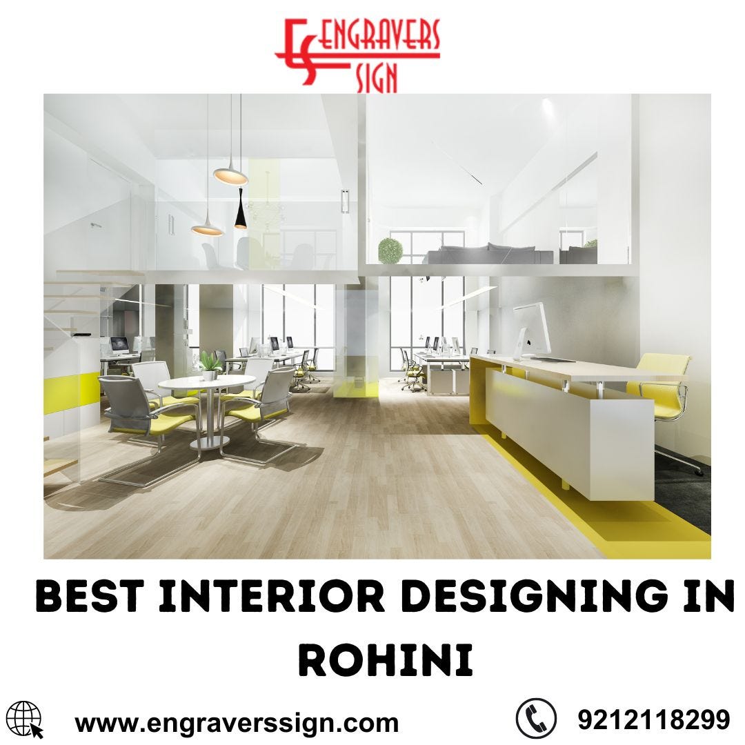 Best Interior Designing in Rohini - Engravers Sign - Medium