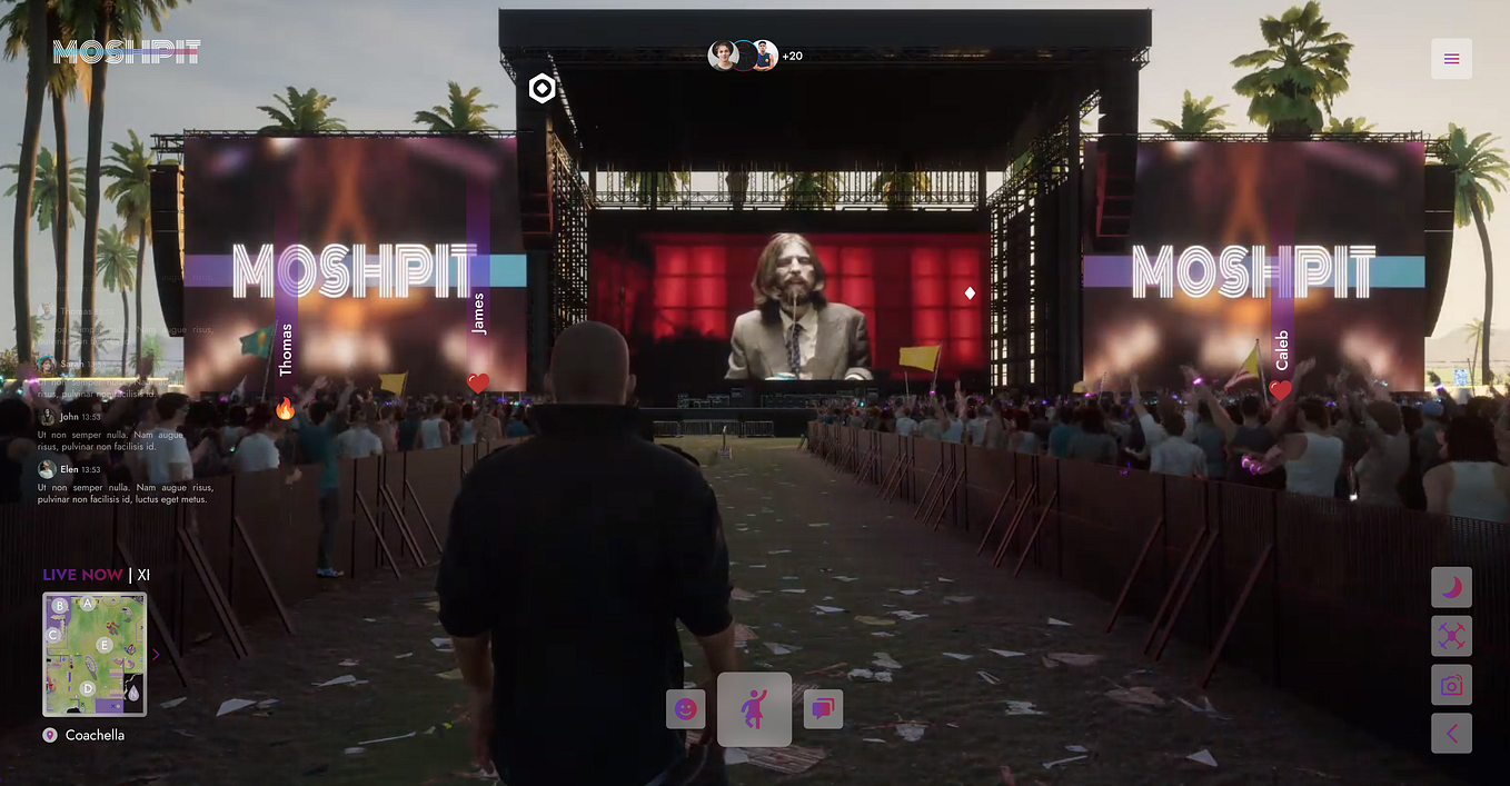 MOSHPIT STUDIOS AND XHAANIA PREMIERE SPECTACULAR VIRTUAL CONCERT! | Medium