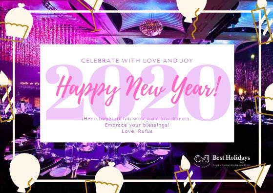 New Year Packages. Enjoy the New Year Party 2020… | by Comfort Your ...