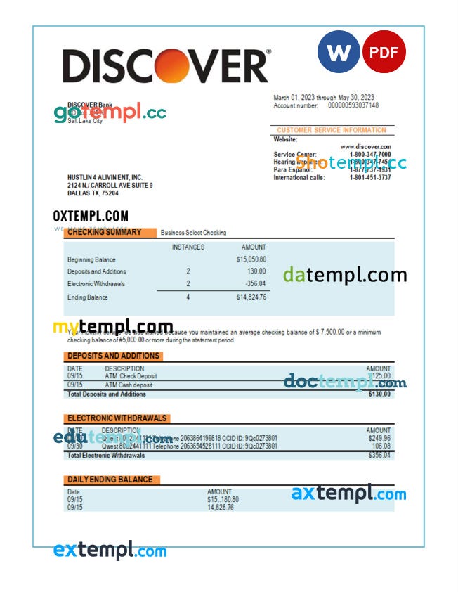 SNS Bank enterprise account statement Word and PDF template download ... SNS Bank enterprise account statement Word and PDF template download ...