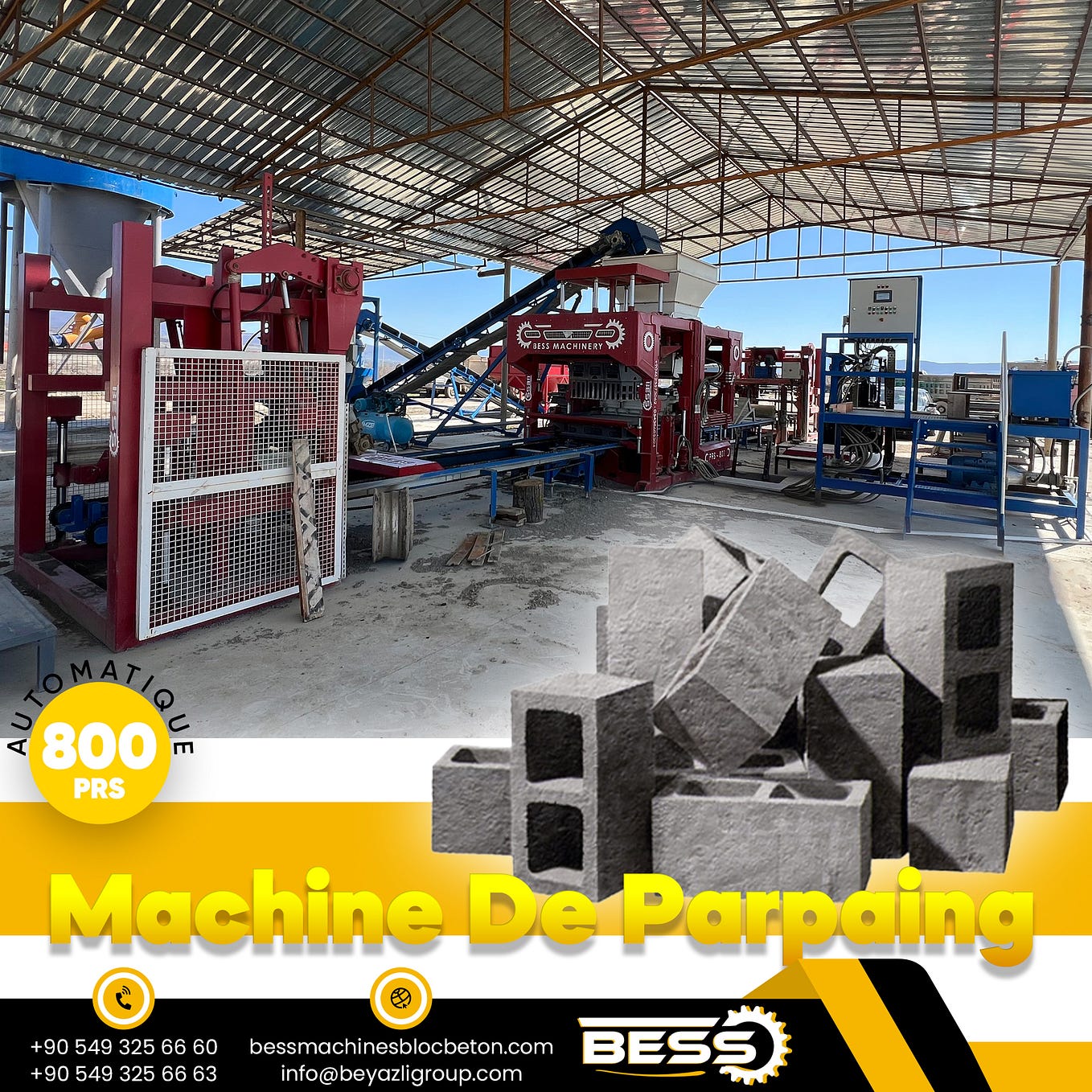 Machine a parpaing PRS 400 - VESS Machine FR - Medium