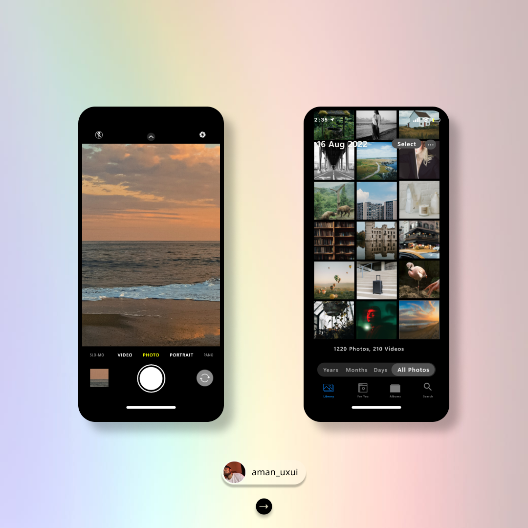 Iphone Clone UI. Minimalism and simplicity in the… | by Aman Sharma ...