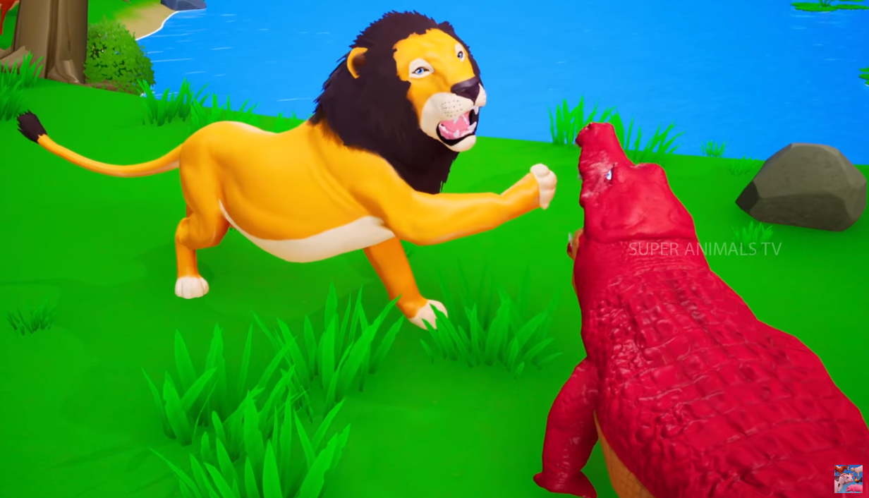 Forest Fun: Crazy Wild Animals Rampage — Lion Tiger Elephant Giraffe ...
