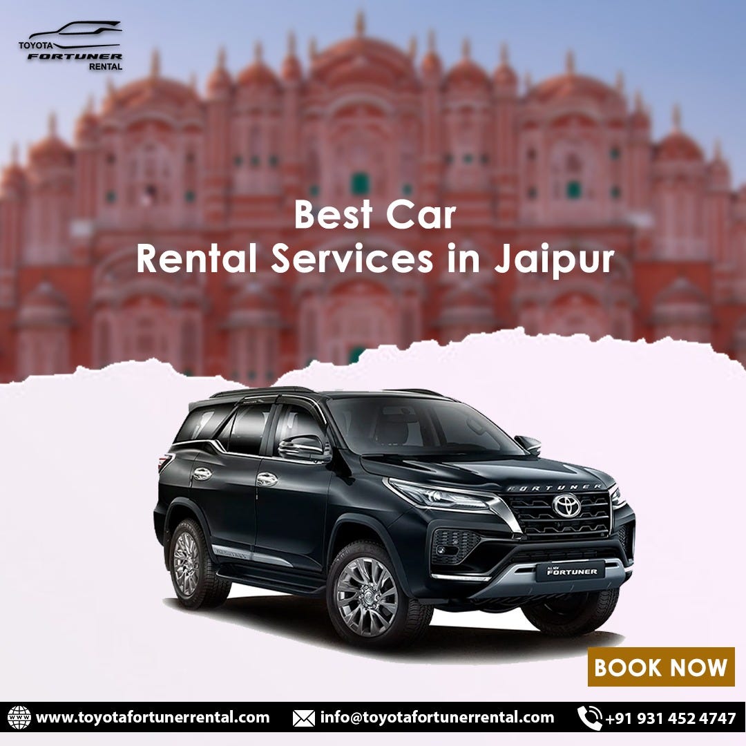 Fortuner taxi in rajasthan - Toyota Fortuner Rental - Medium