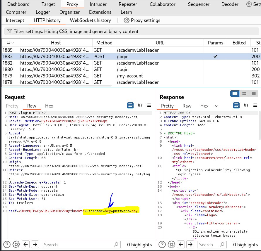 Port Swigger Academy Labs- 5 - Username enumeration via subtly different responses | by Kshitij ...