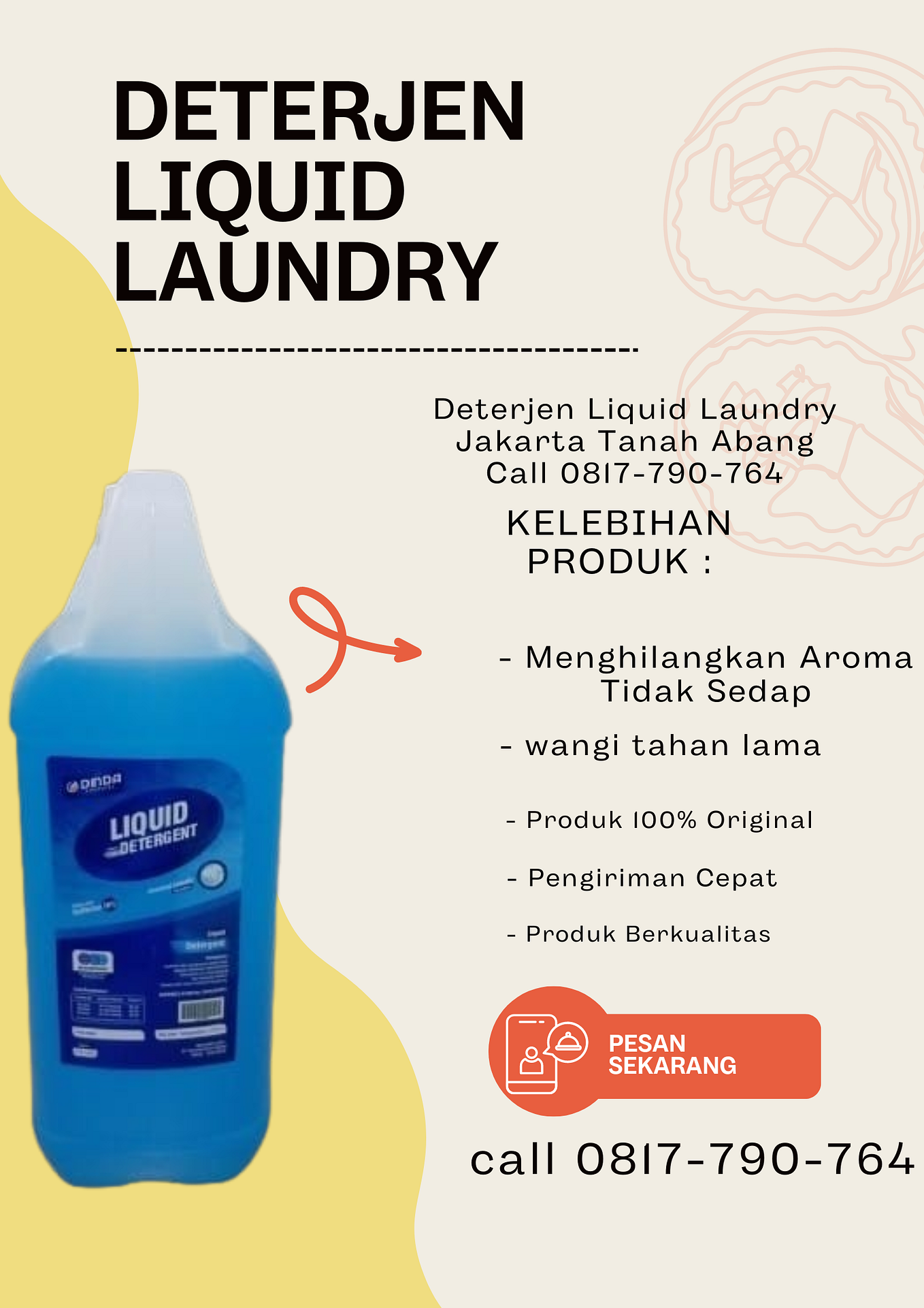 Deterjen Liquid Laundry Jakarta Tanah Abang Call 0817-790-764 KLIK ...
