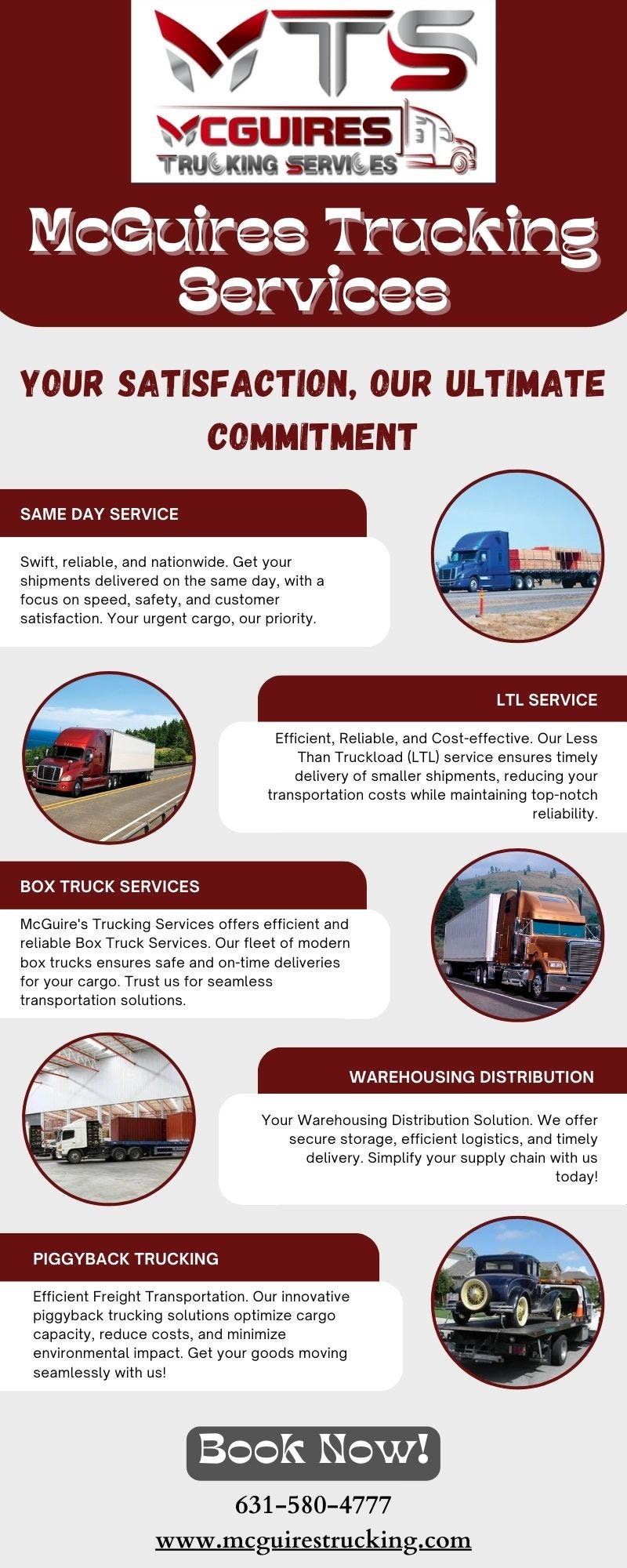 Piggyback Truck Transport Companies — McGuires Trucking Services ...