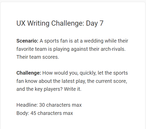 UX Writing Challenge: Day 9. Hello everyone! My name is Agriawan… | by ...