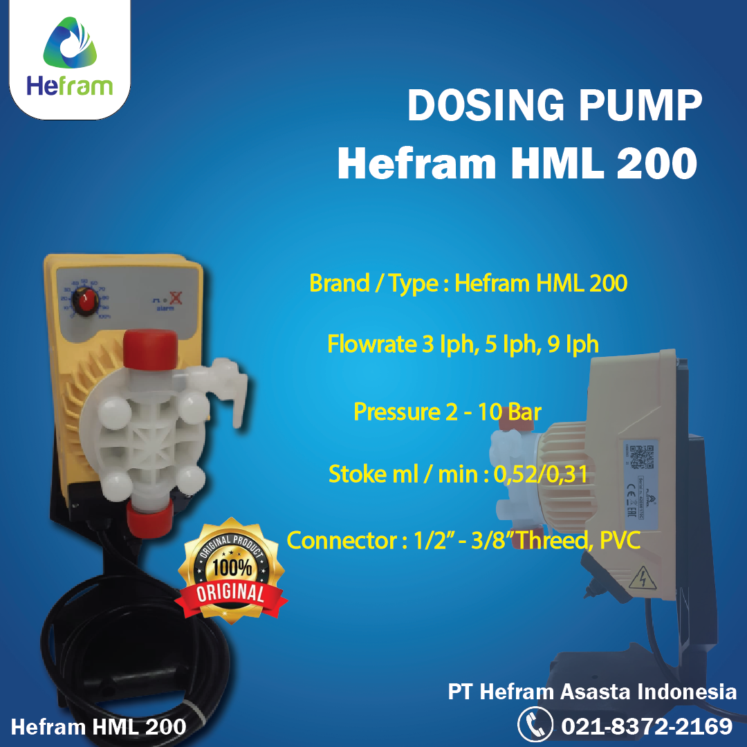 Dosing Pump Connector — Hefram HML 200 | by Tinahefram | Medium