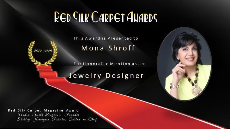 Mona Shroff, a Jewellery Designer from Hong Kong | by ...