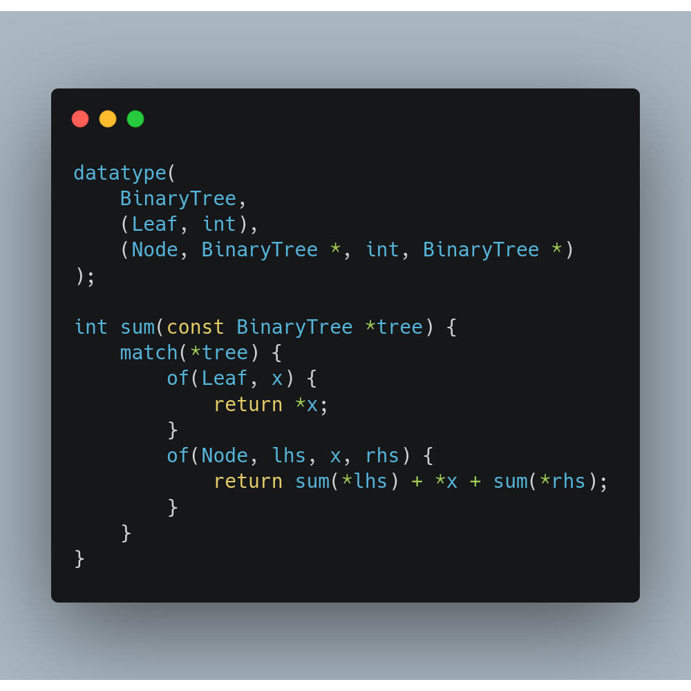 Compile-Time Introspection of Sum Types in Pure C99 | by hirrolot | Medium