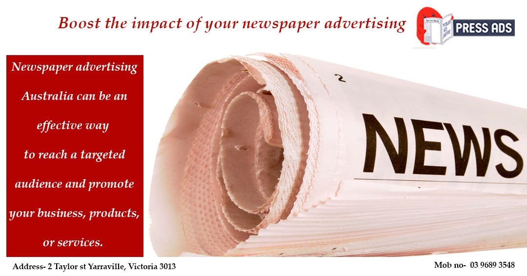 Newspaper Ads: Pros & Cons. While newspaper advertising has been a ...