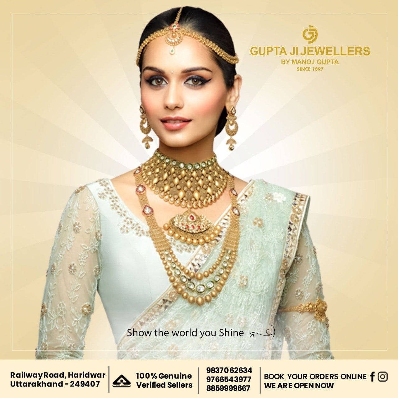 Elegance You Can Wear — Gupta Ji Jewellers - Guptaji Jewellers - Medium