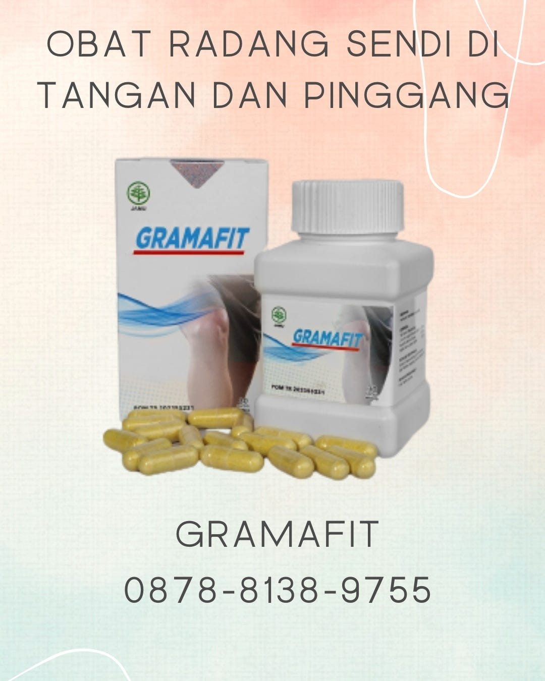 RUKO Obat Nyeri Otot Dan Sendi Tangan Gramafit KAPSUL, 087881389755 ...