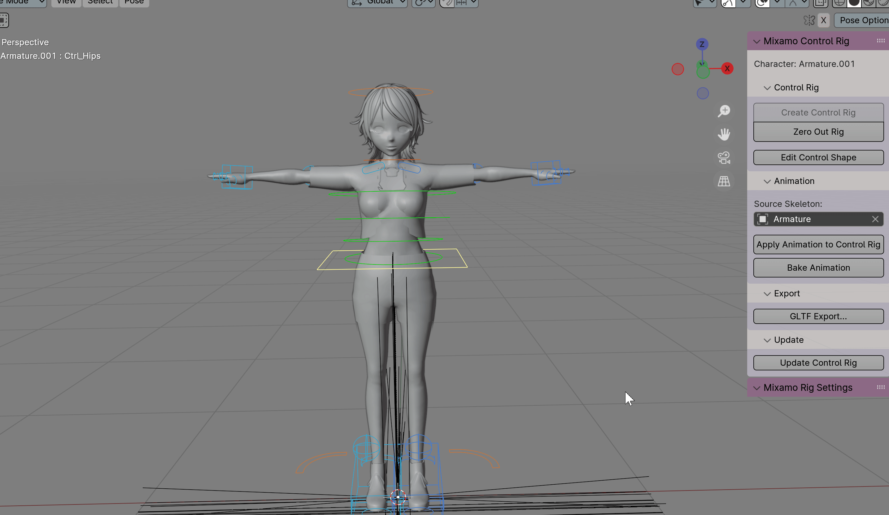 Importing Vroid Character Models into Blender for better Textures. | by ...