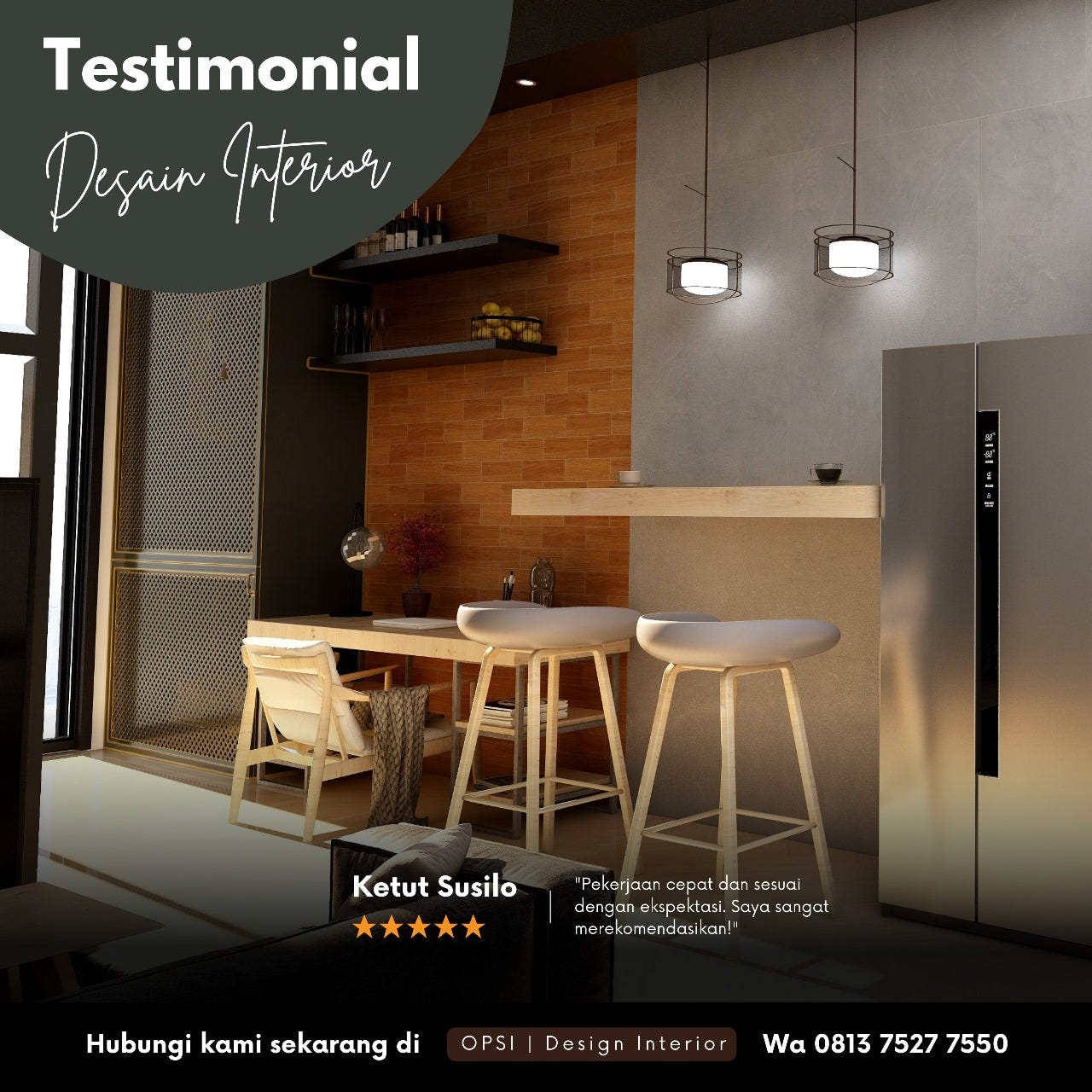 0813–7527–7550 (WA), Jasa Desain Kitchen Set Kabupaten Nias | by OPSI ...