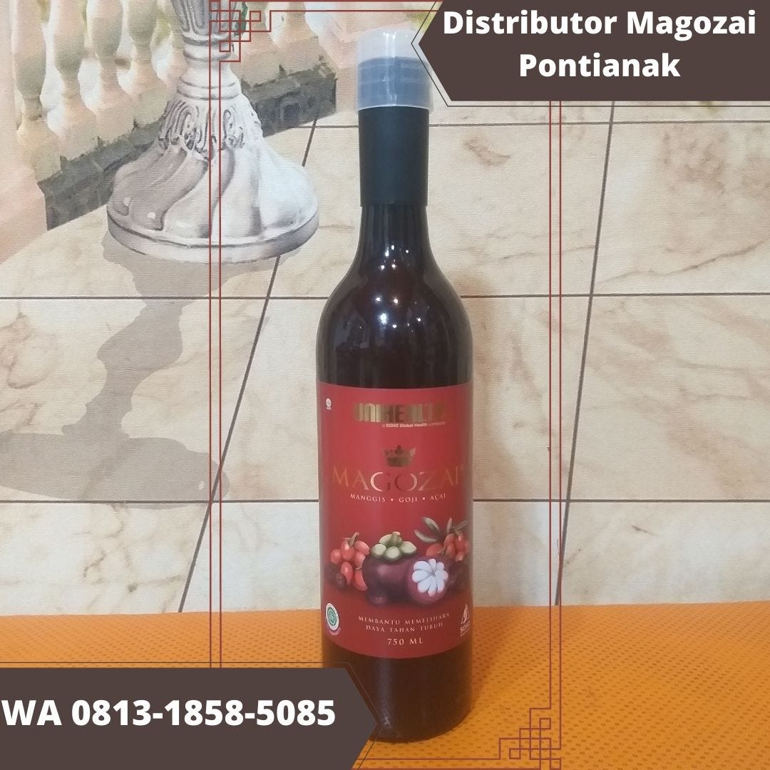 DISTRIBUTOR RESMI, WA 0813–1858–5085, Magozai Pontianak ...