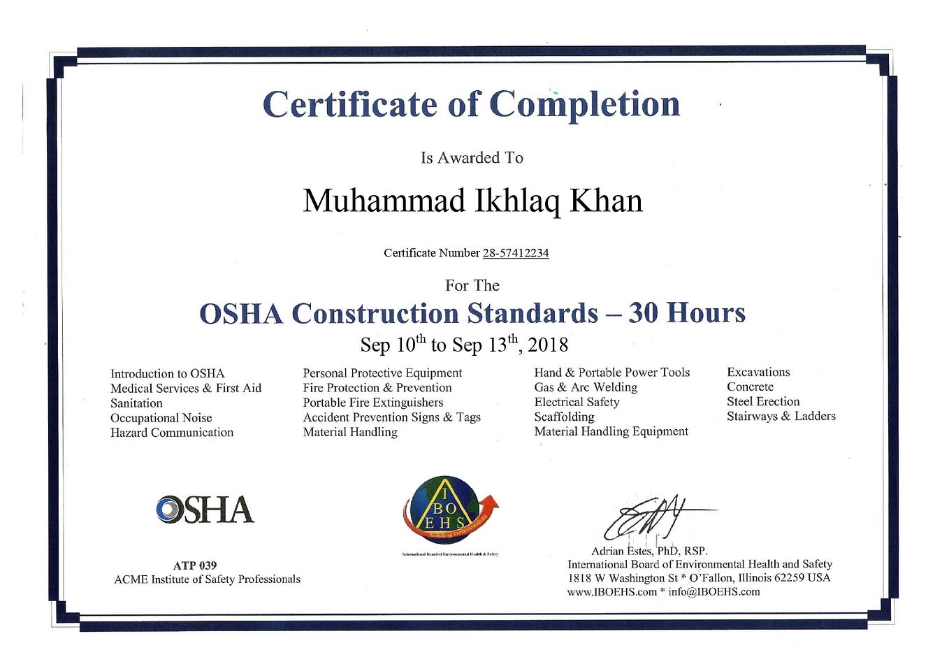 iboehs 30 hours. The OSHA 30-hour General Industry… | by acme | Medium