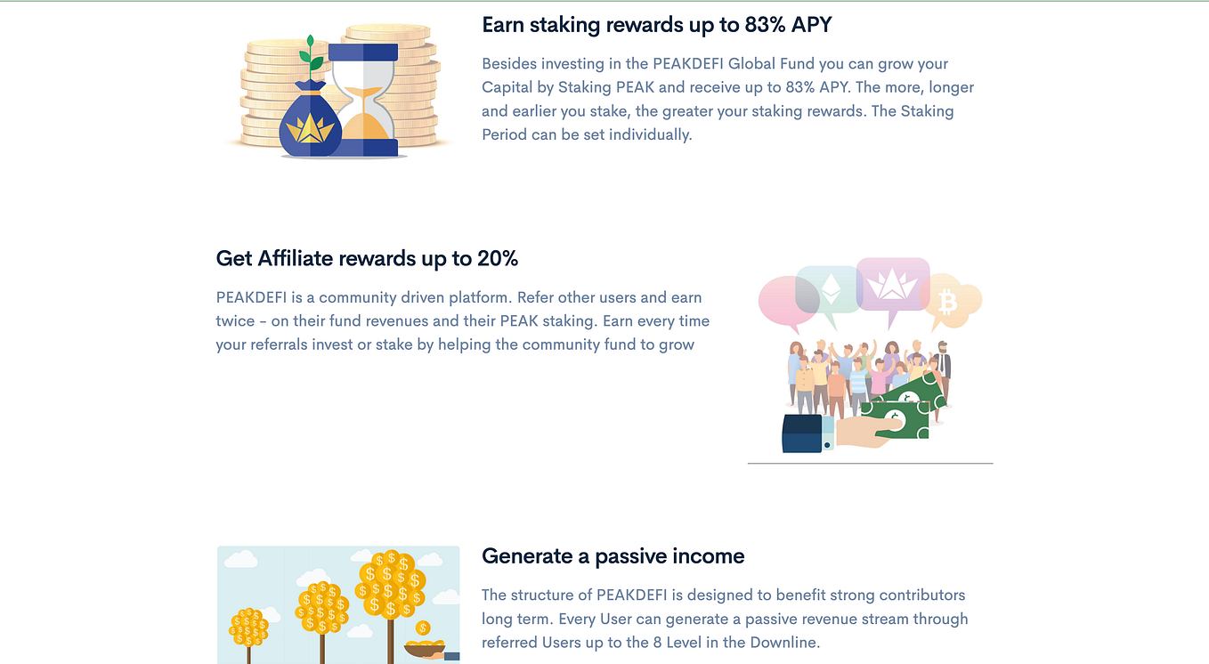 Income opportunities with PEAKDEFI. - OscarTran - Medium