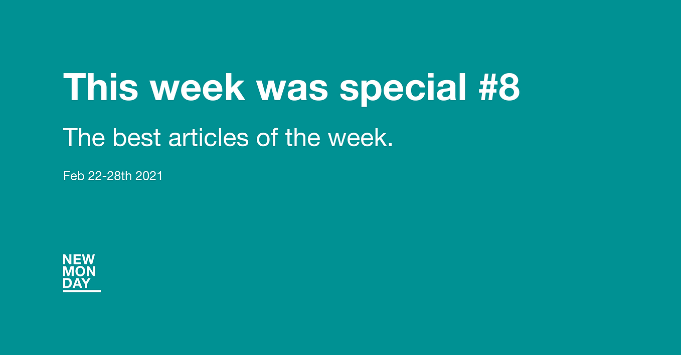 This week was special #5. The best links of the week. | by dario ...